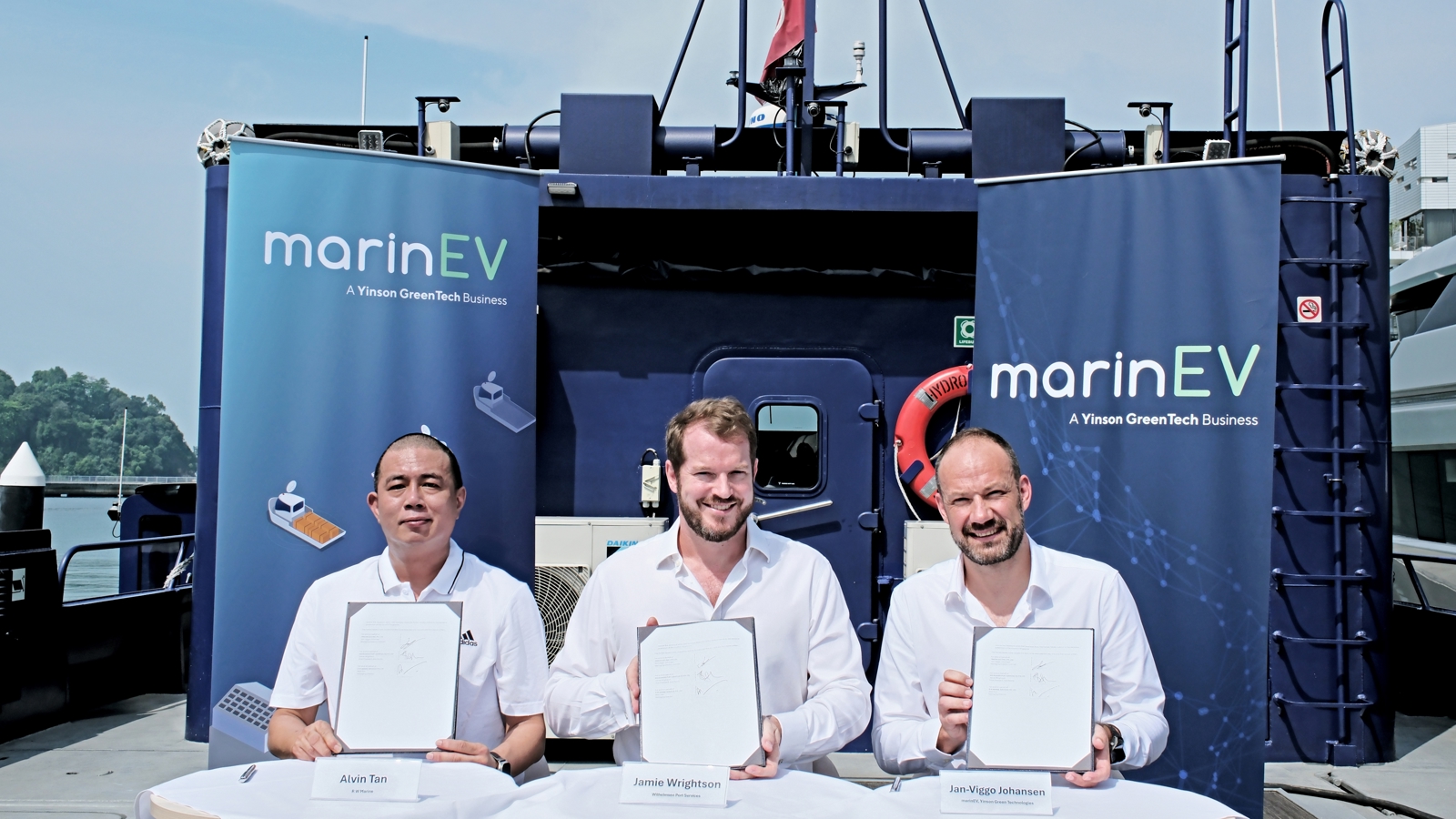 Wilhelmsen Port Services Joins Forces with Yinson GreenTech and R W Marine Services to Advance ...